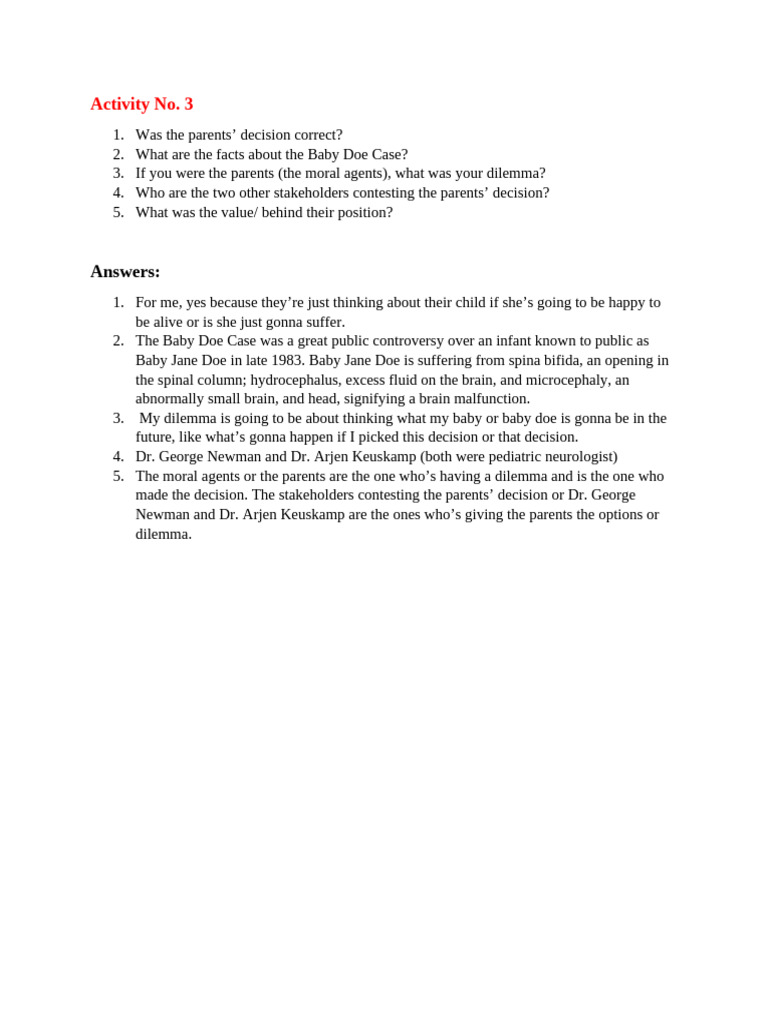 Allyson Caymo - Activity No. 3 | PDF