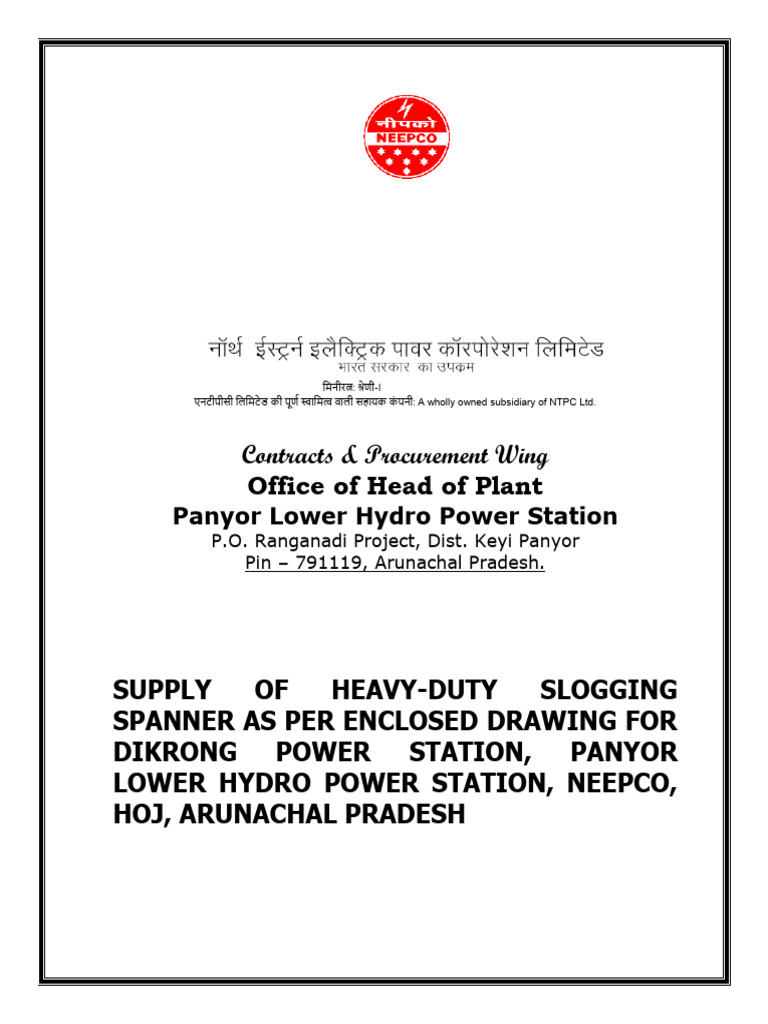 Contracts & Procurement Wing: Office of Head of Plant | PDF | Auction