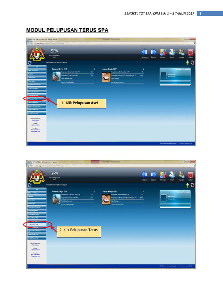 Manual Pelupusan Aset | PDF