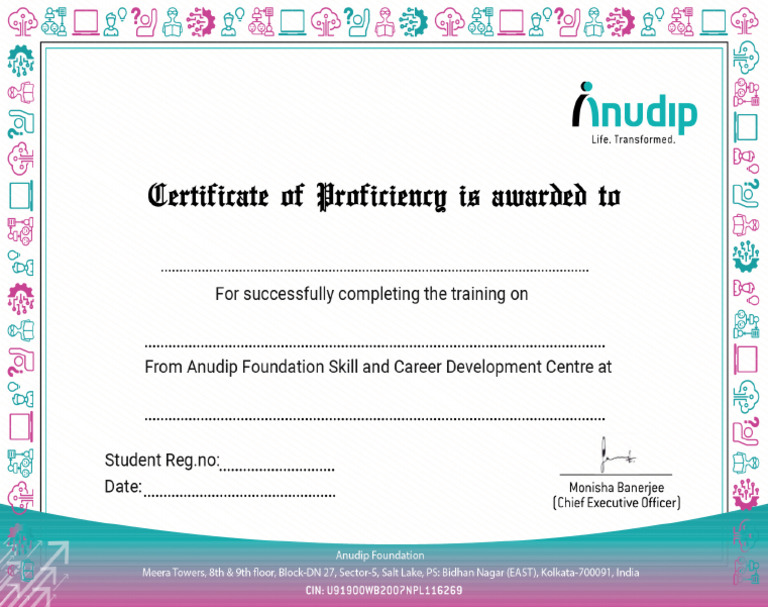 Python Programming Completion Certificate | PDF