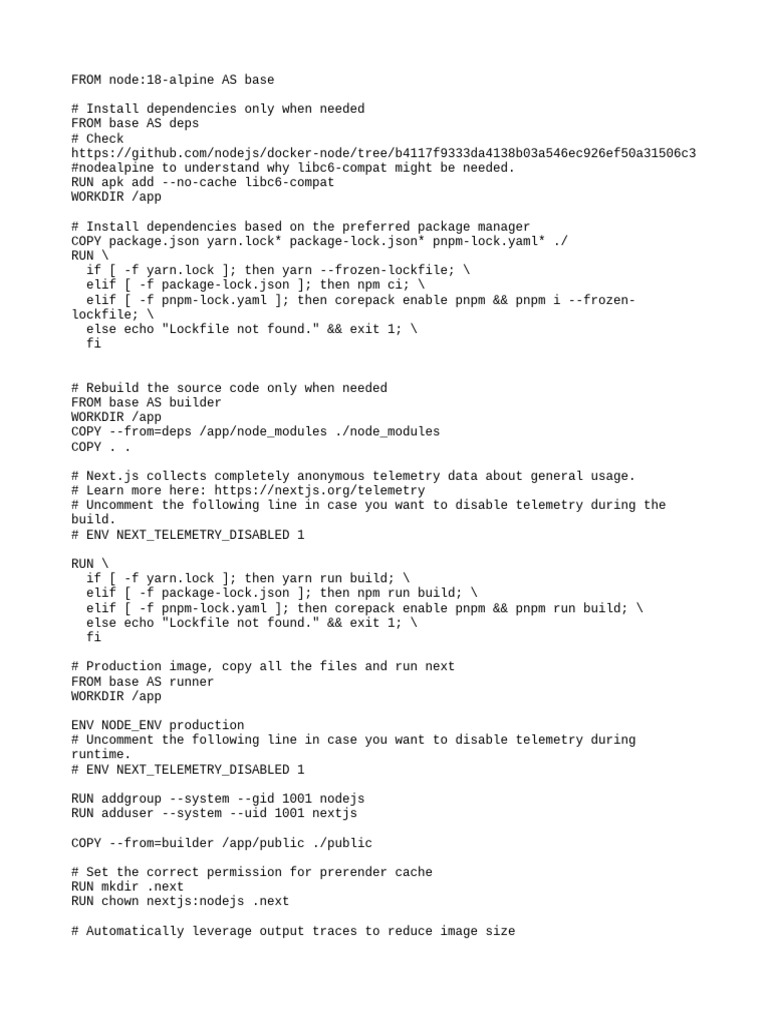 Dockerfile Pdf