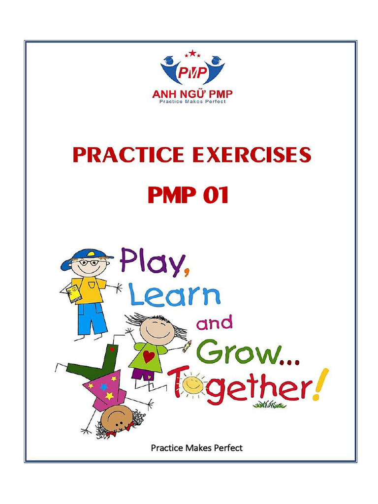 Practice Exercises - PMP 01 | PDF