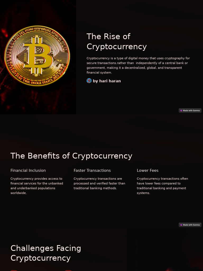The Rise of Cryptocurrency | PDF