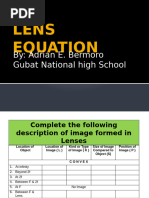 Diopter To MM Conversion Table | PDF | Ophthalmology | Lenses