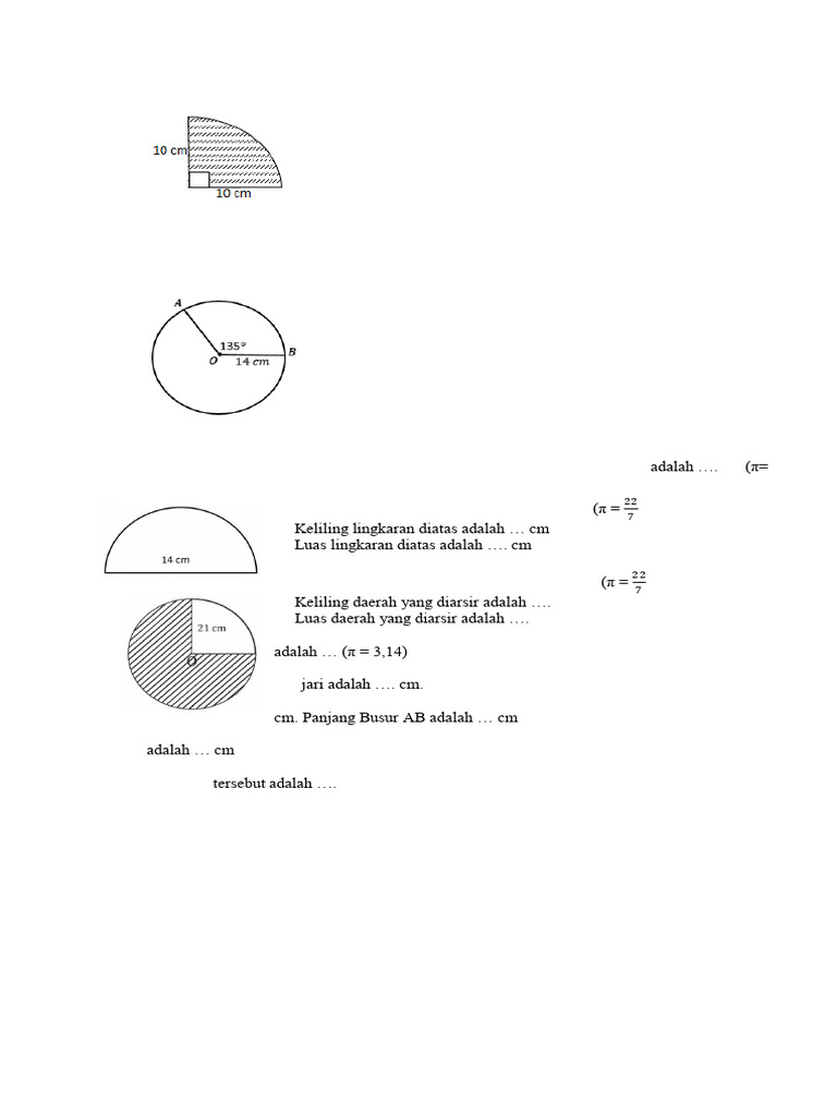 Latihan Kelas 9 Matematika Lembar Soal Sumatif 2 Gasal 2425 | PDF