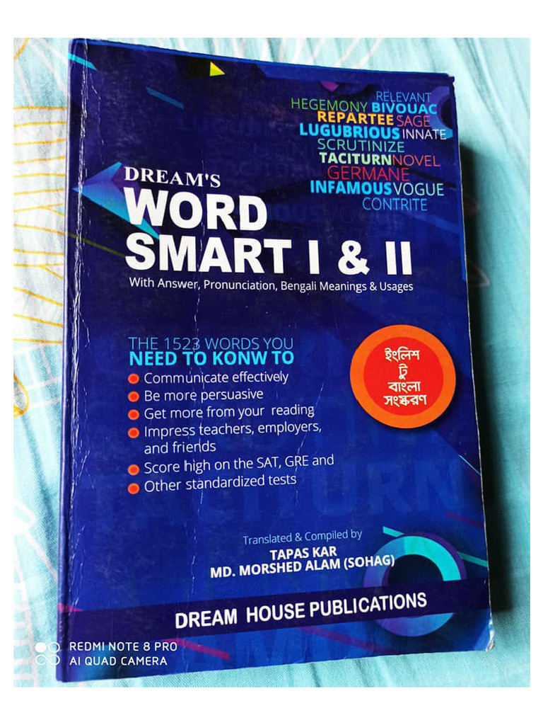 TAPASH Word Smart Vocabulary 1698 | PDF