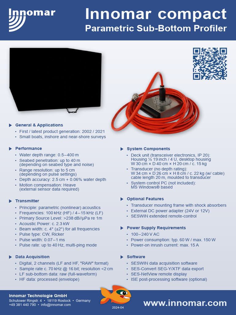Innomar Compact | PDF | Electronics | Electrical Engineering