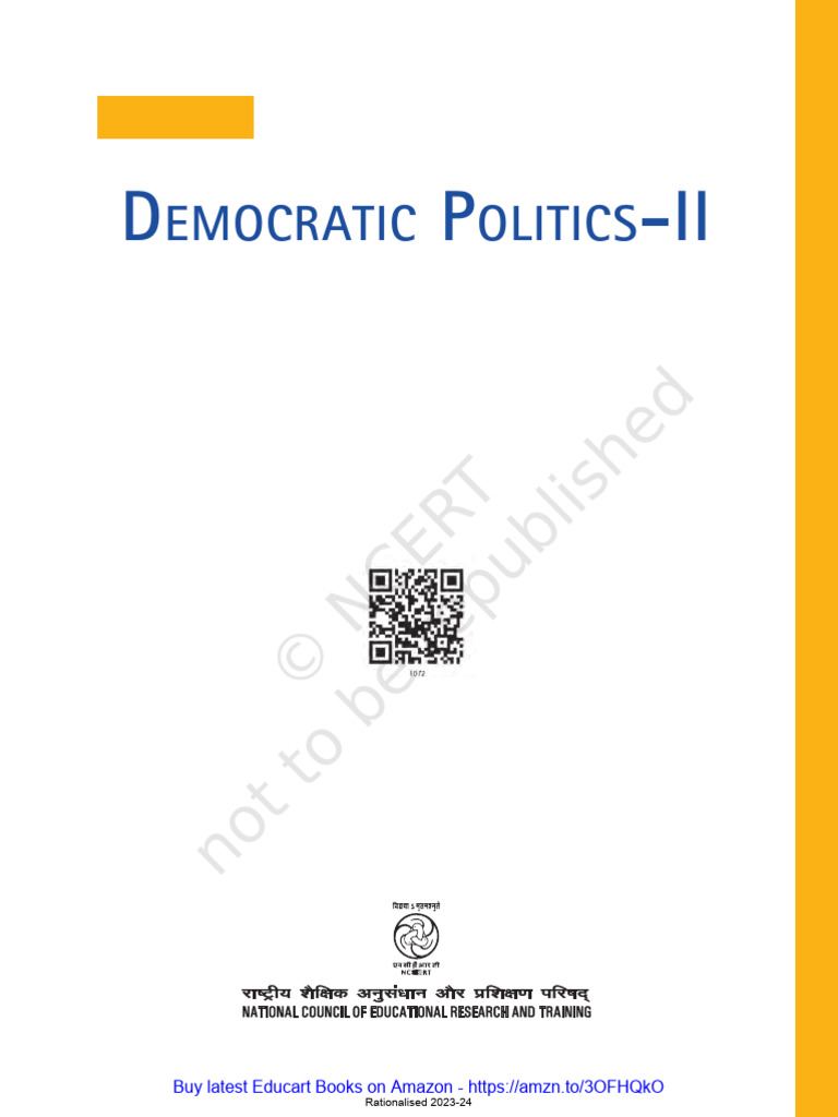 2023-24 NCERT 10 SST (Pol Sci) Complete Book | PDF | Sri Lanka | Belgium