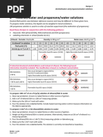 Student Safety Sheets: Ethanol | PDF | Ethanol | Chemical Substances