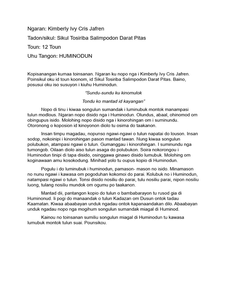 HUMINODUN | PDF