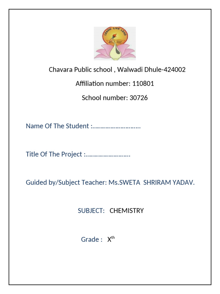 Project Document (First 4 Pages) | PDF