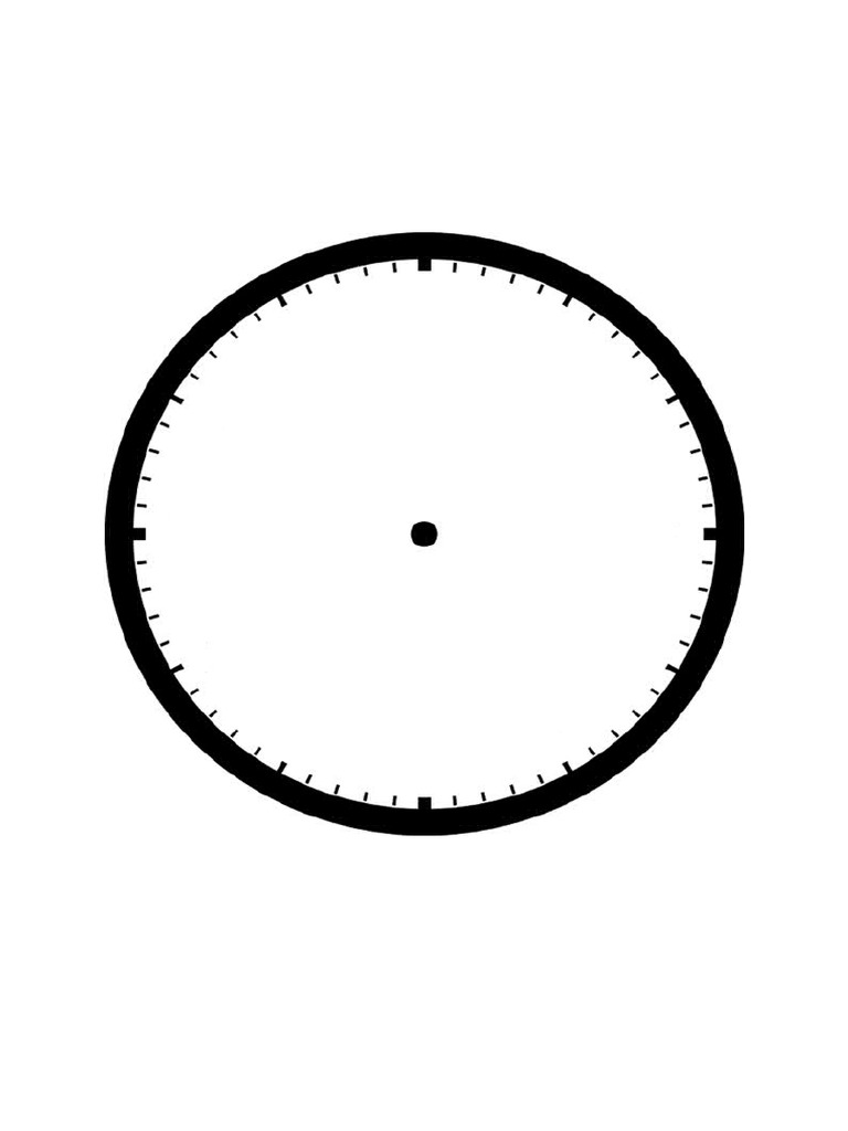 Blank Clock Face | PDF