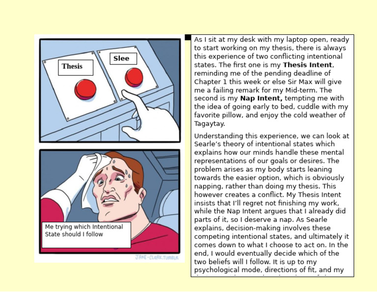 Insight Intentional States | PDF