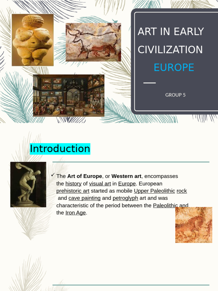 Art in Early Civilization | PDF | Sculpture | Paleolithic