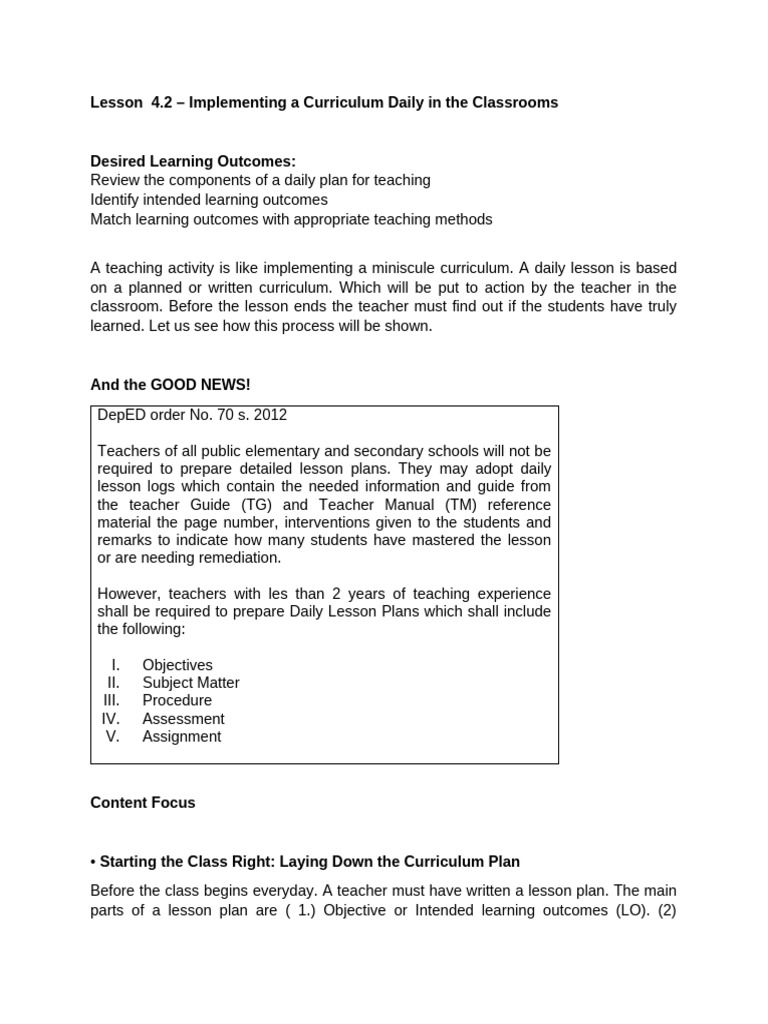 Lesson4 2 4 4-Sabornido-Jade | PDF | Curriculum | Learning