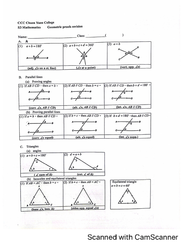 Rule For Trigonometry and | PDF