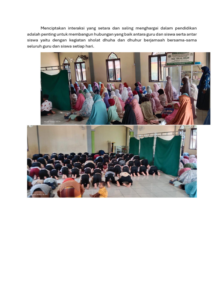 Butir 1.1 Interaksi Yang Setara Dan Saling Menghargai | PDF