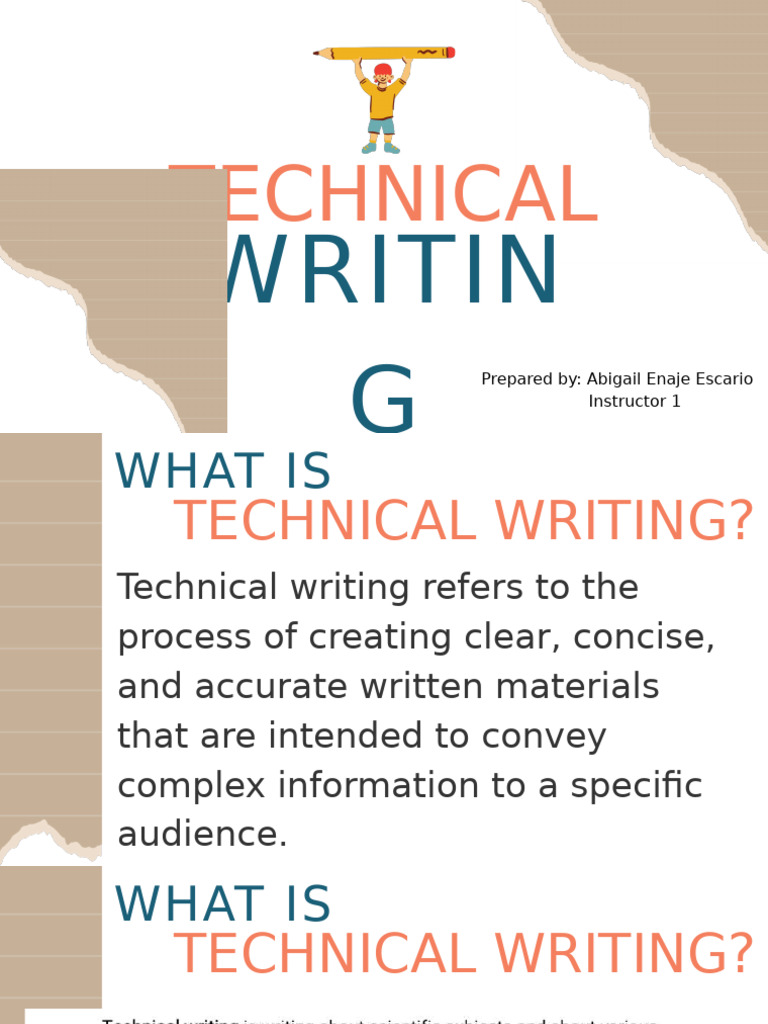 Understanding Technical Writing Basics | PDF