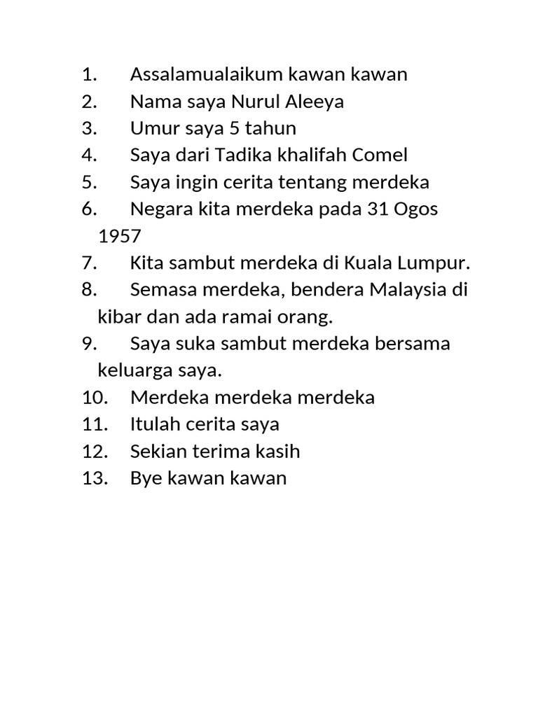 Assalamualaikum Kawan Kawan | PDF