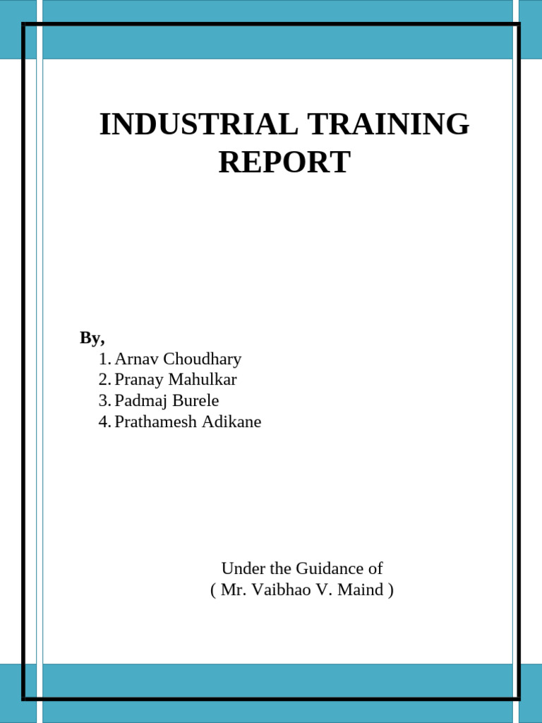 ITR Report Pranay | PDF | Concrete | Stairs