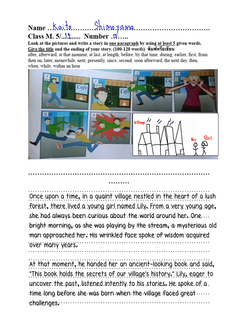 Writing A Story | PDF