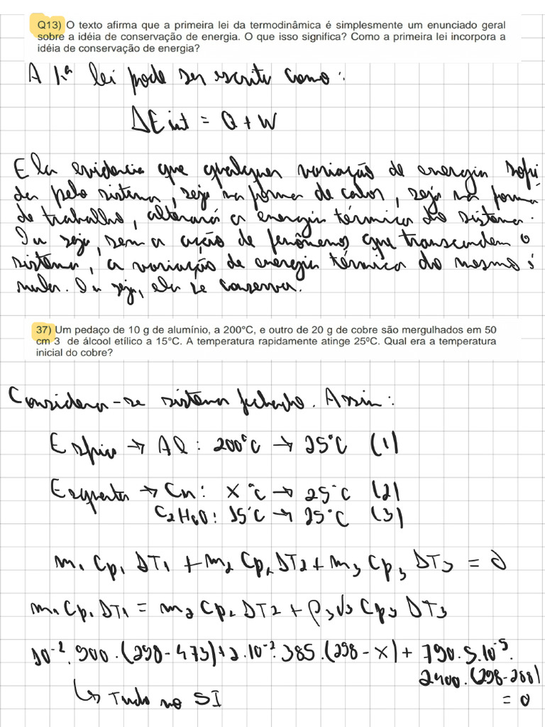 Sol Lista Cap 17 | PDF