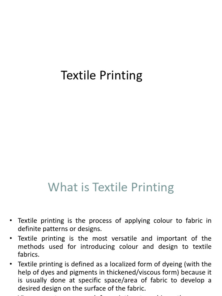 Textile Block Printing | PDF | Textiles | Decorative Arts