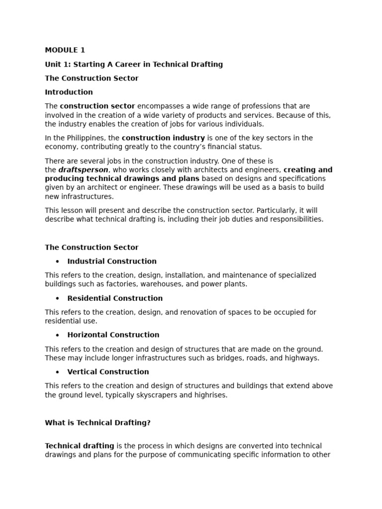 TESDA | PDF | Technical Drawing | Communication