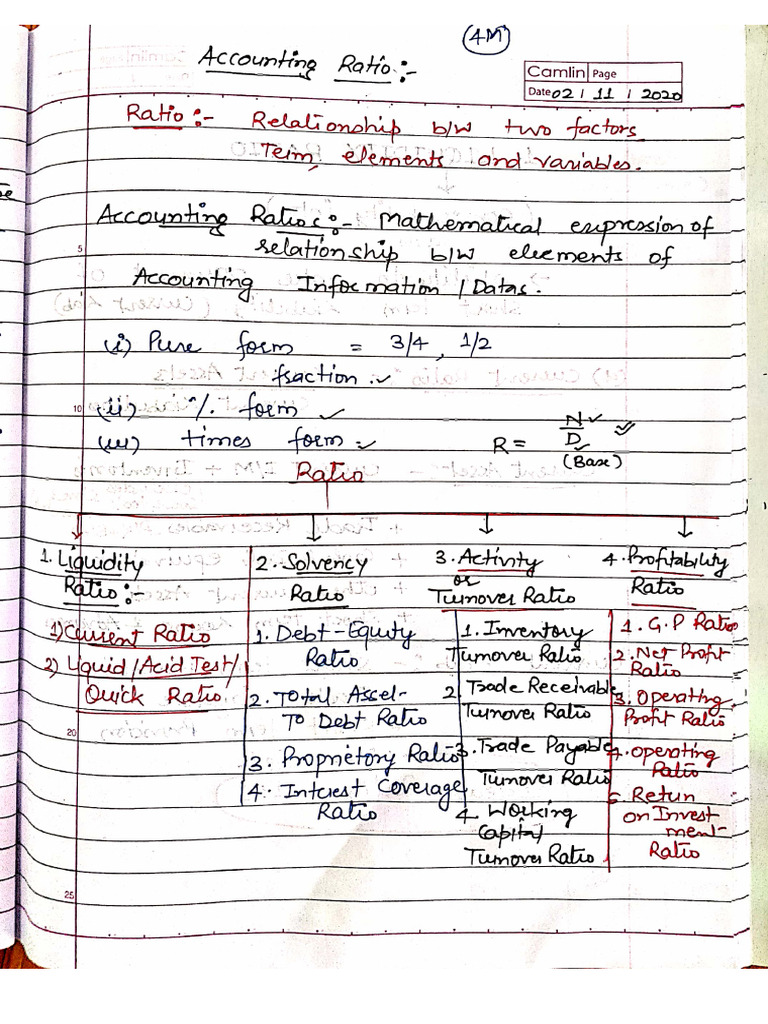 Basic Concept of Ratios | PDF