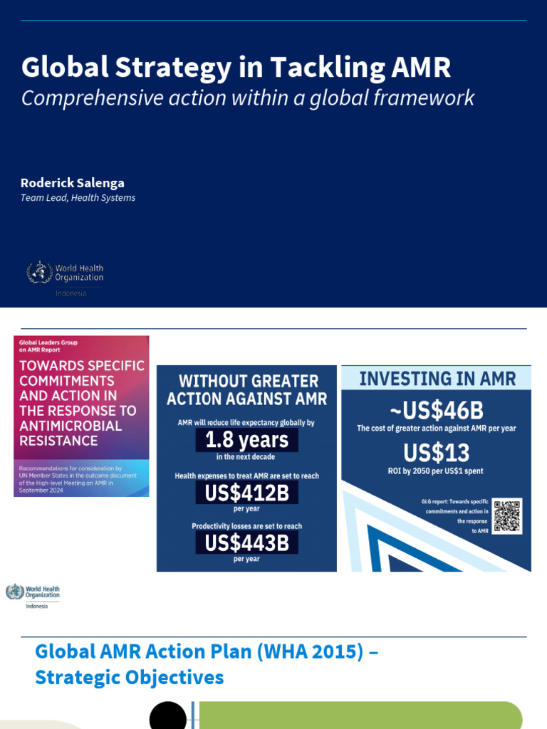 WHO Presentation WAAW 21nov2024 | PDF | Antimicrobial Resistance ...