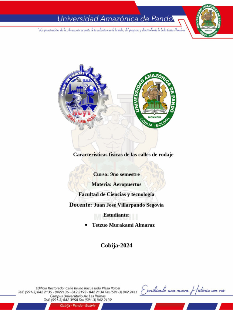 Calles de Rodaje | PDF | Pista | Aeropuerto