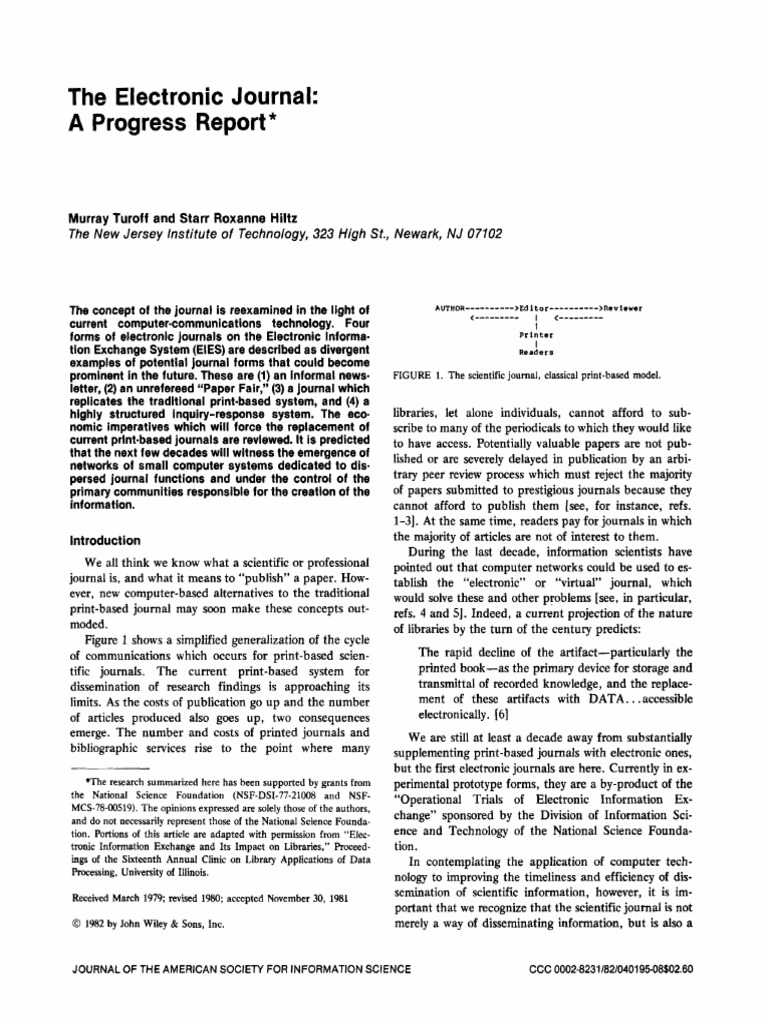 Turoff 2007 | PDF