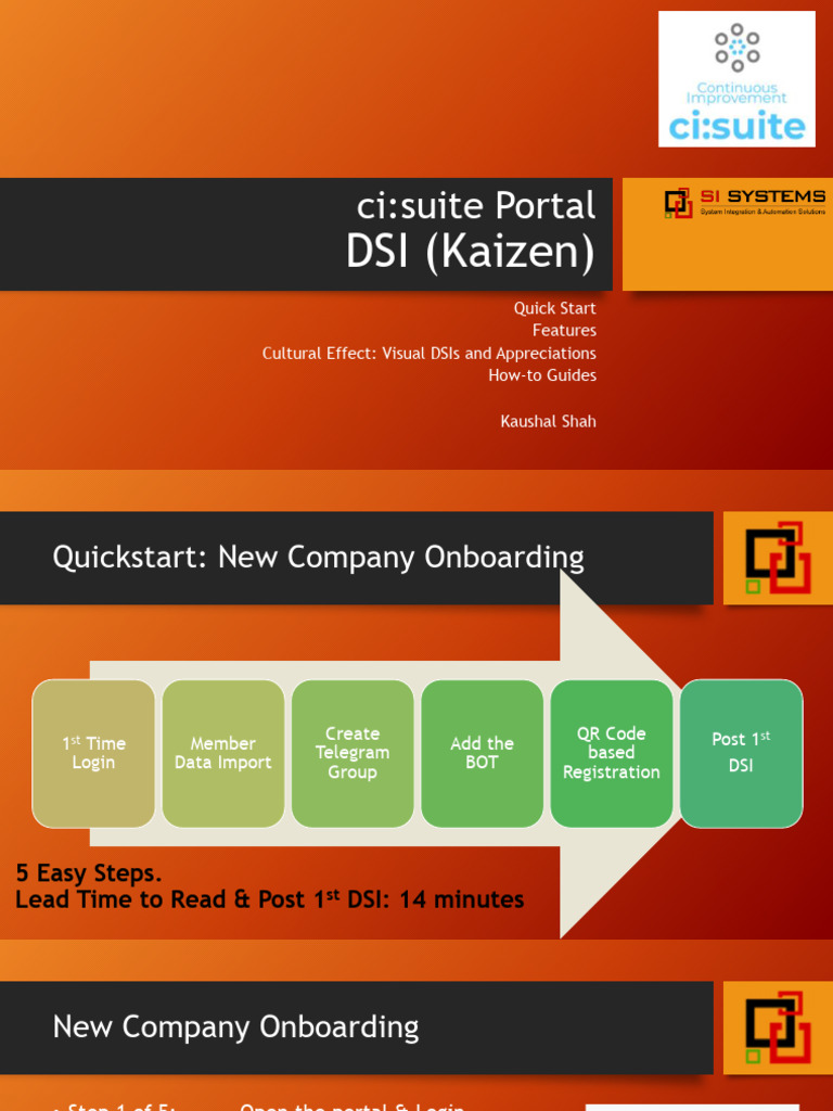 Cisuite DSI How-To Quickstart Mar2023 | PDF | Computing | Software