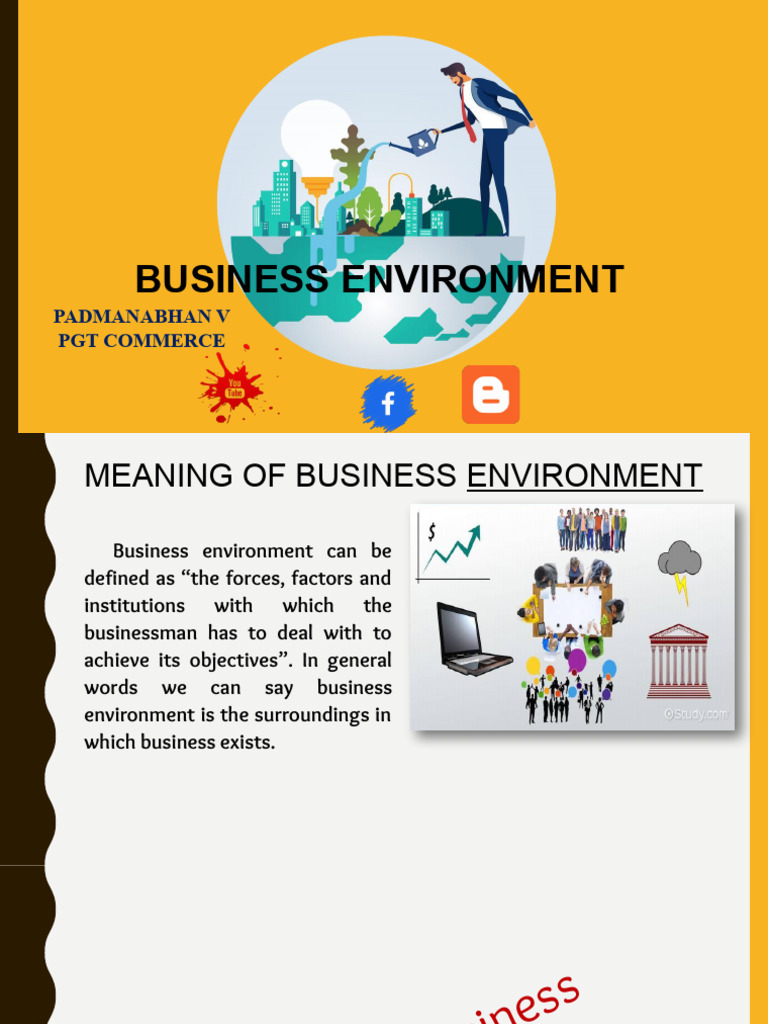 Business Environment Overview for Class 12 | PDF | Market (Economics ...