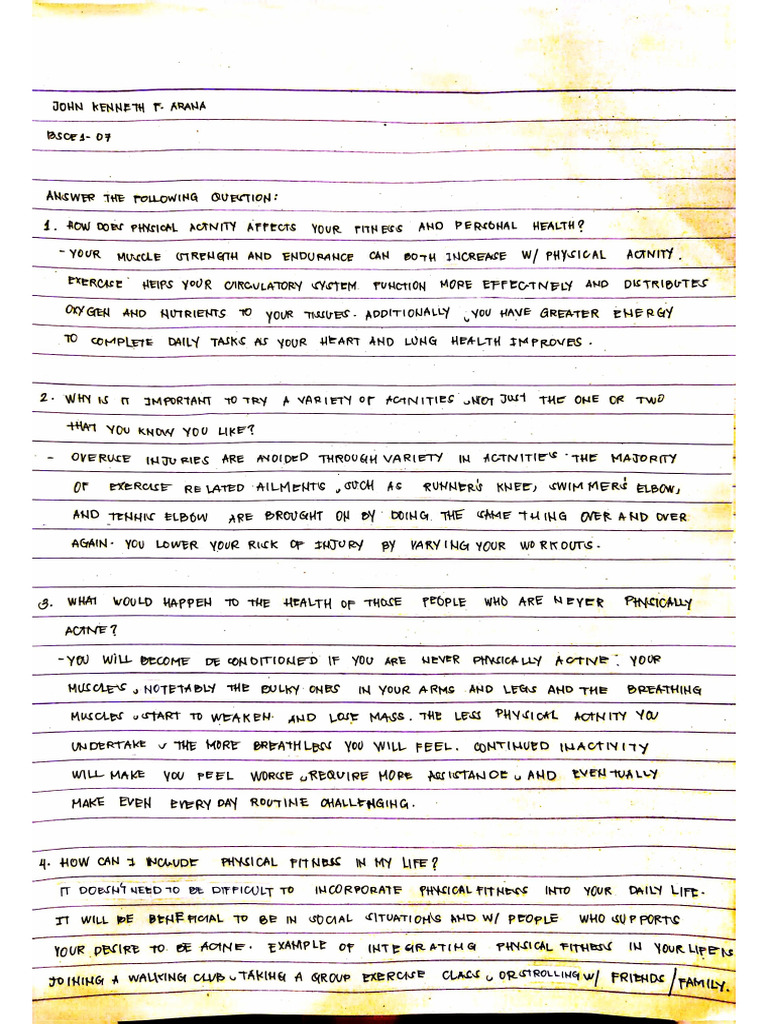 PED Activity - BSCE1-07 | PDF