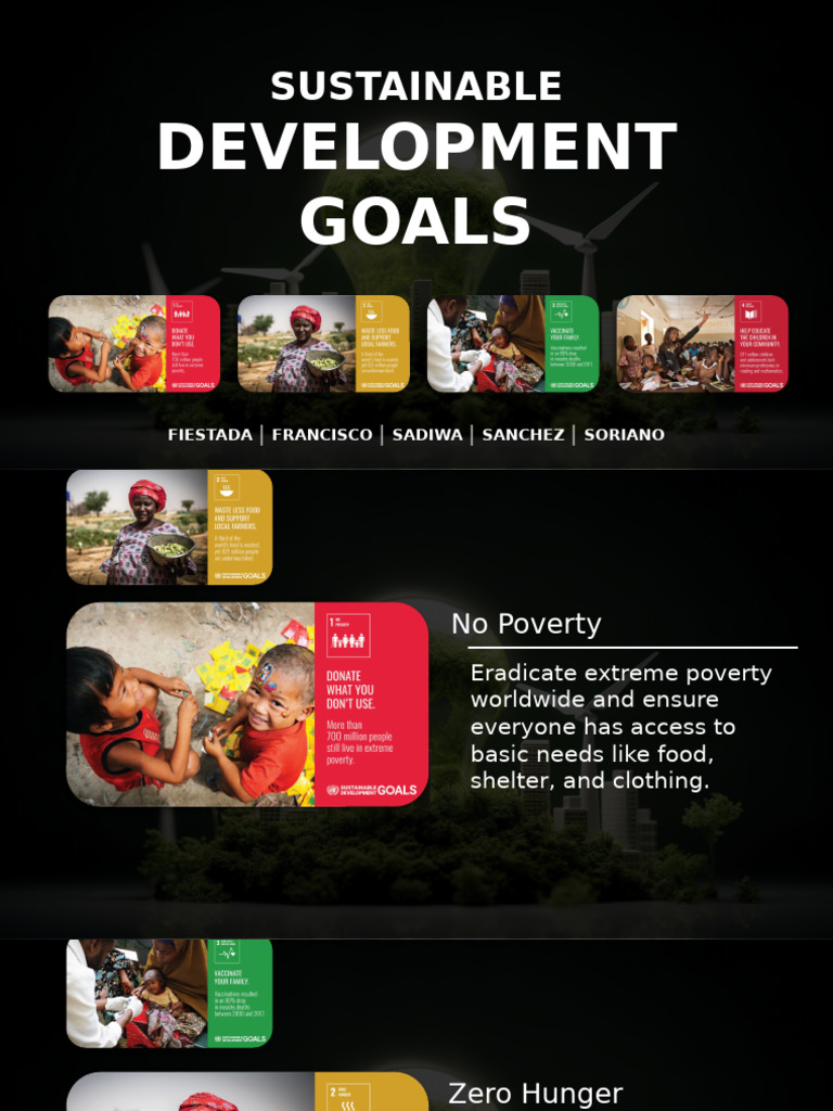 Sts Group4 SDG | PDF | Sustainability | Climate Change Mitigation