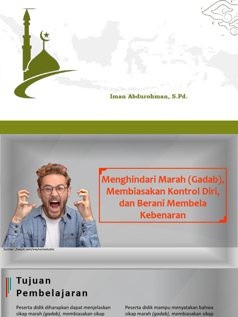 Kontrol Diri dan Membela Kebenaran | PDF