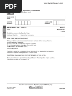 Gce O Level Examination Past Papers With Answer Guides - Maths | PDF ...