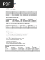 MSC Local Charges Vietnam 2025 | PDF