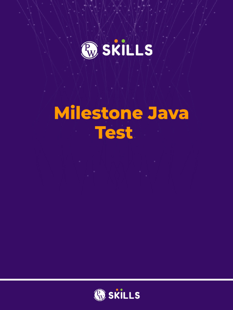 Milestone | PDF