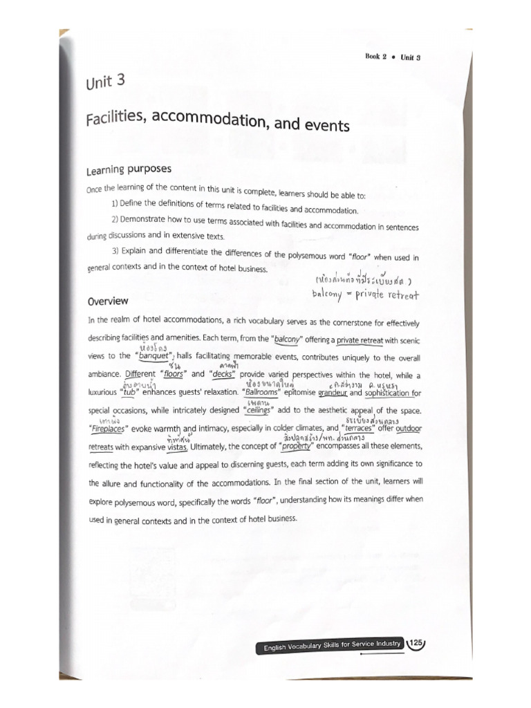 Book2 Unit 3 | PDF