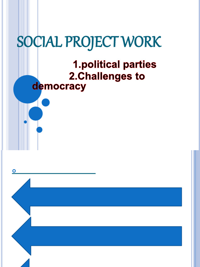 Socialprojectwork 211210183412 | PDF | Democracy | Political Ideologies