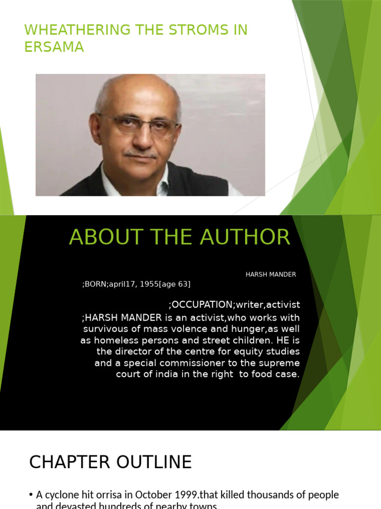 Wheathering The Stroms in Ersama Atulittiwari | PDF | Synoptic ...