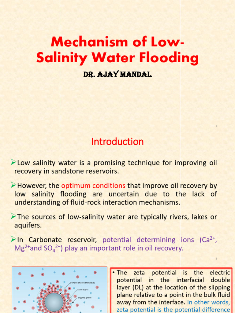 Low Salinity 1 | PDF | Intermolecular Force | Solvation