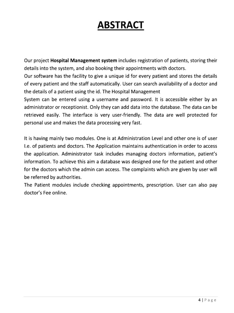 Project - Software Engg Mecical | PDF