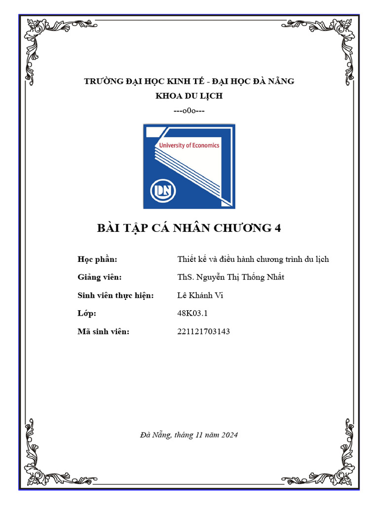 BTCN c4 - Khánh Vi - 48k03.1 | PDF