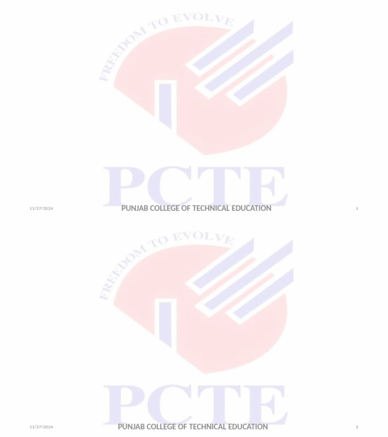 Sample PPT Format PCTE | PDF