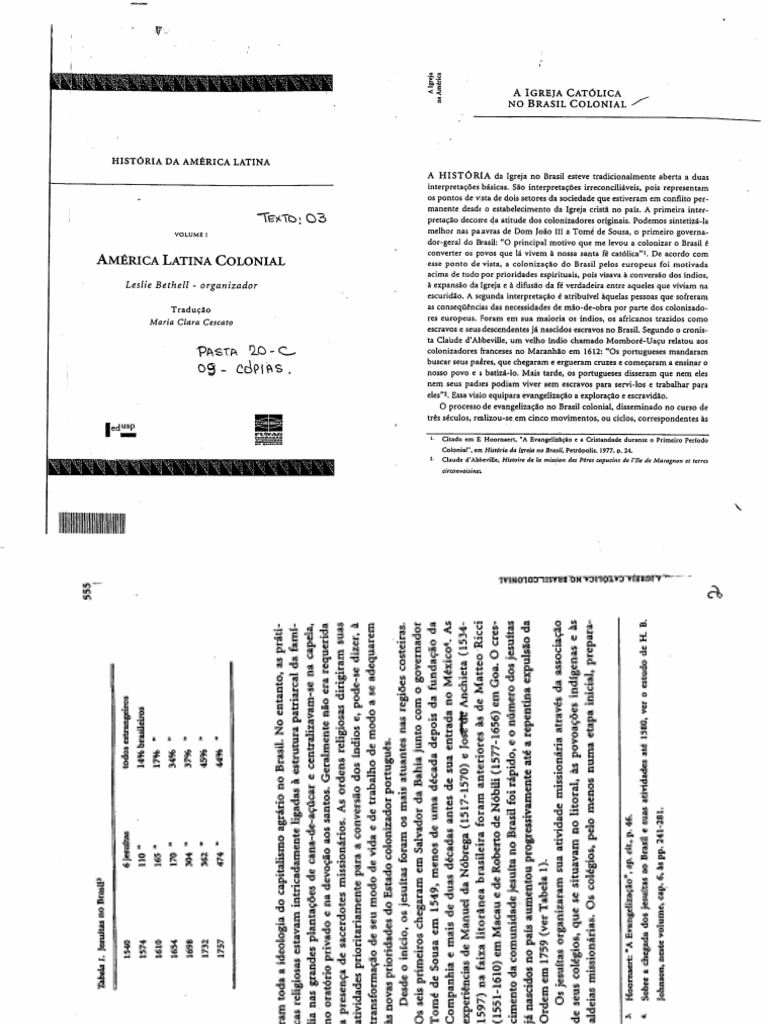 Historia Da America Latina Vol 1 Leslie Bethell Org | PDF