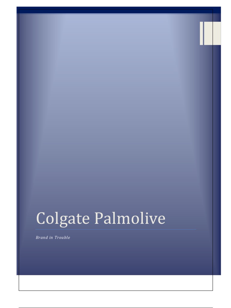 Colgate Marketing Strategy | PDF | Target Audience | Brand