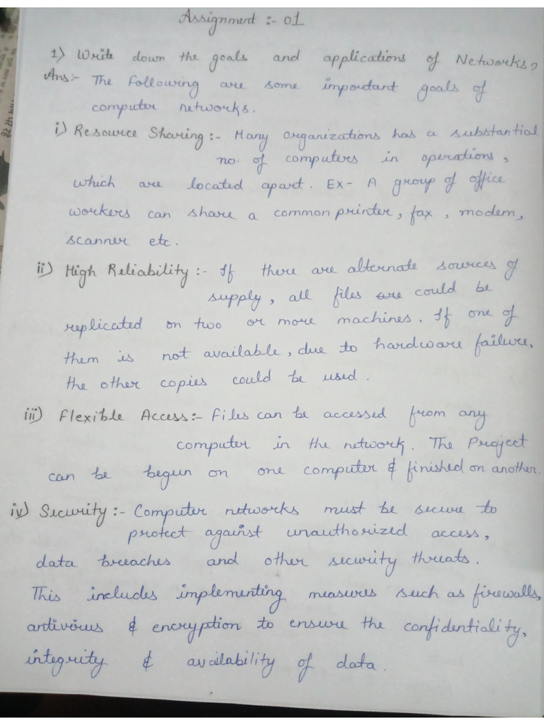 CN Assignment - 1 | PDF